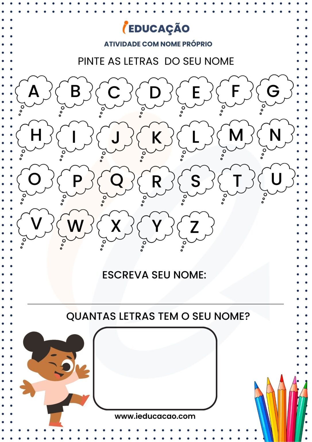 Atividades Com Nome Próprio Para Alfabetização Atividades Com Nome Próprio Para Alfabetização